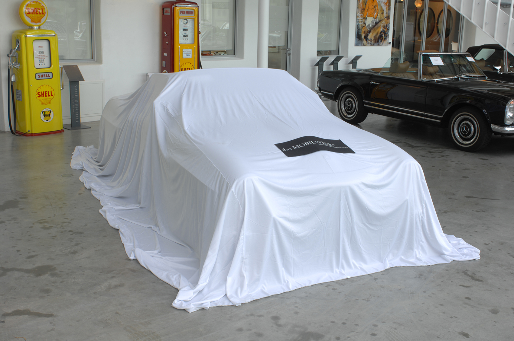 Präsentations Fahrzeug-Abdeckung | Car Cover powered by dasMOBILWERK